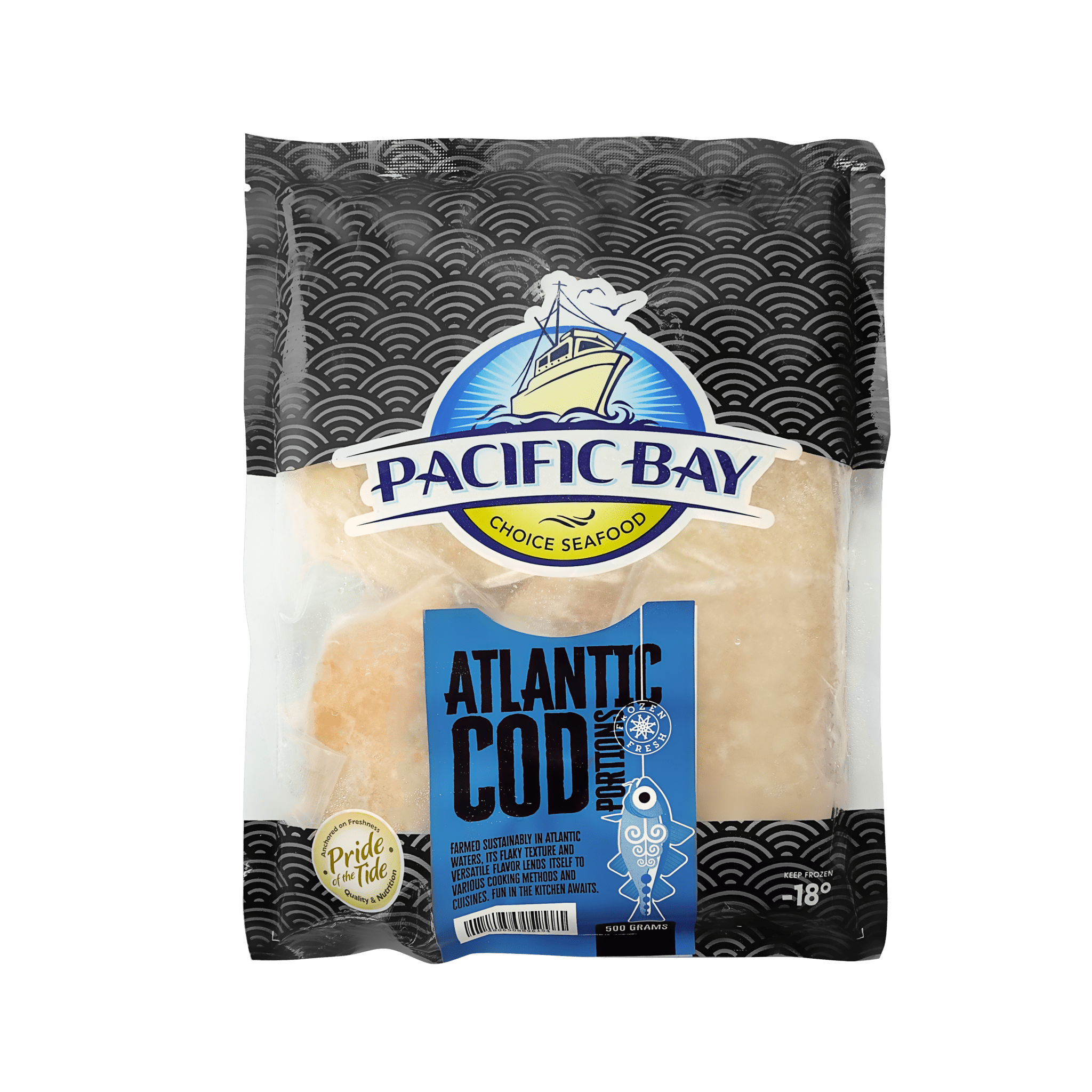 Pacific Bay Atlantic Cod Portions