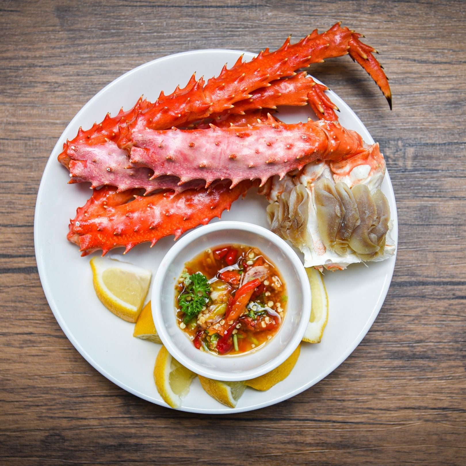 Blue King Crab Leg Cluster (Raw) | Pacific Bay