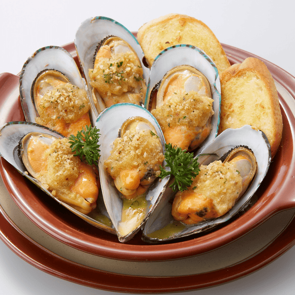 Cheesy Baked Mussels Set | Pacific Bay