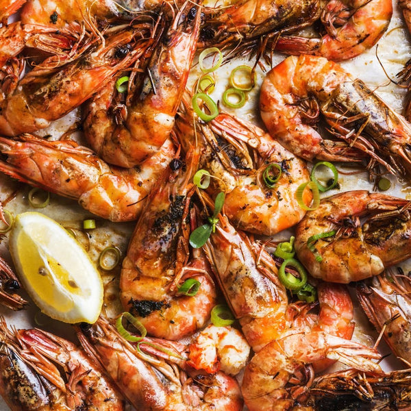Head-On Black Tiger Prawns | Pacific Bay