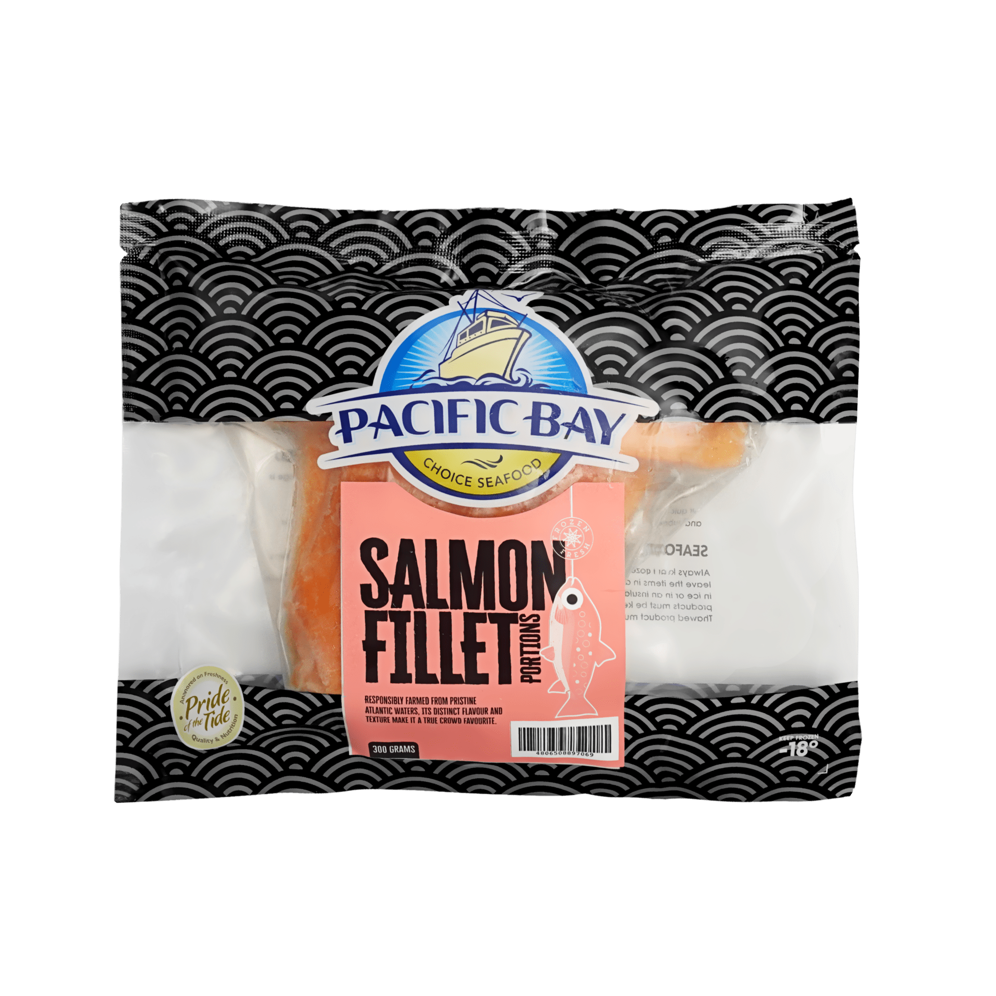 Pacific Bay Salmon Fillet Portion