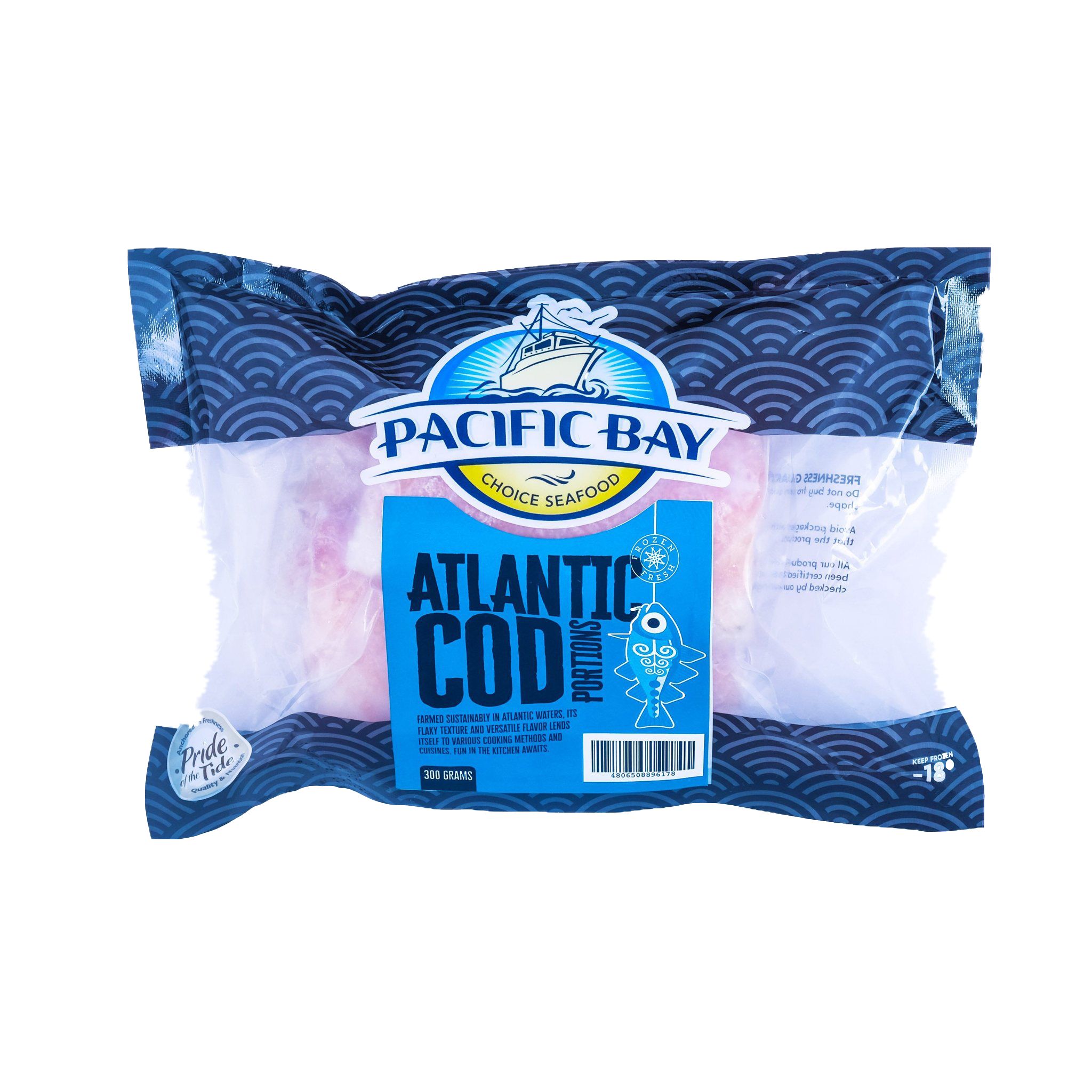 Pacific Bay Atlantic Cod Portions