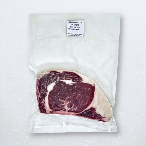 Braveheart Black Angus US Choice Ribeye Steak | Pacific Bay