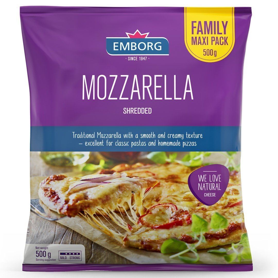 Emborg Mozzarella Shredded | Pacific Bay