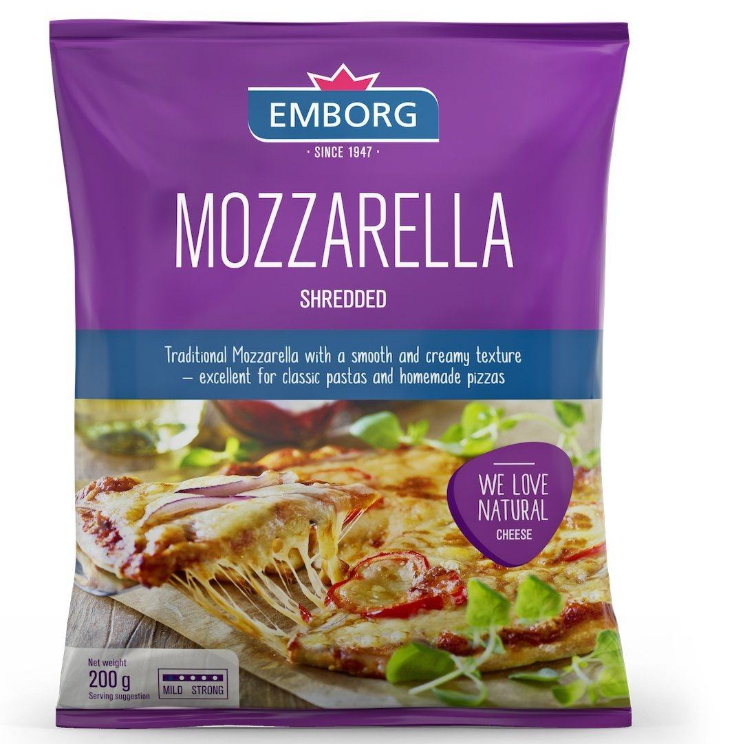 Emborg Mozzarella Shredded | Pacific Bay