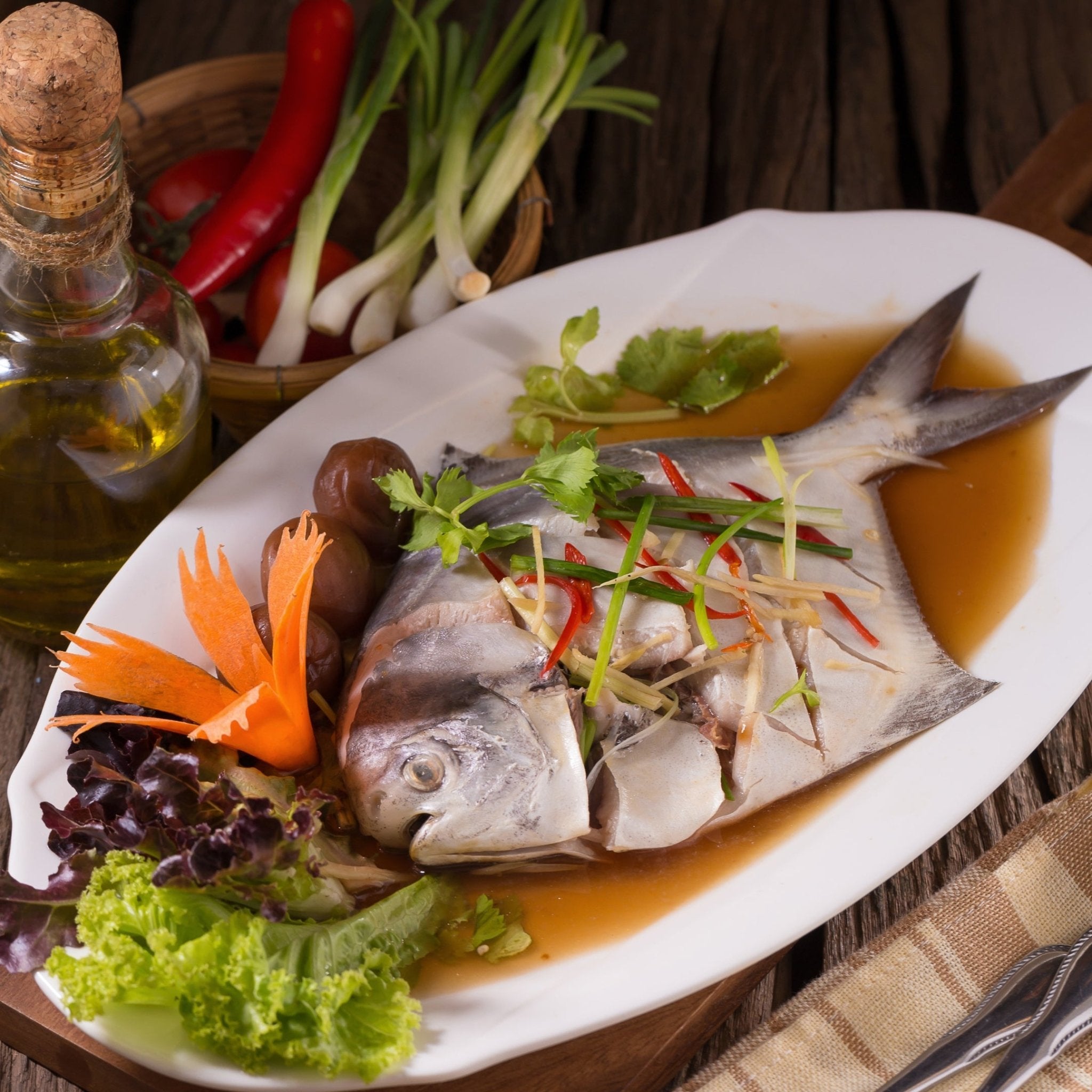 Pampano Whole (Pomfret) | Pacific Bay