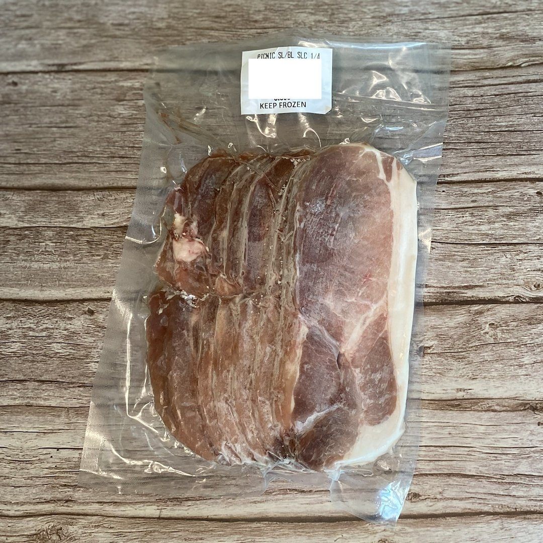 Pork Picnic Shoulder Slices (Thick Bacon Cut) | Pacific Bay