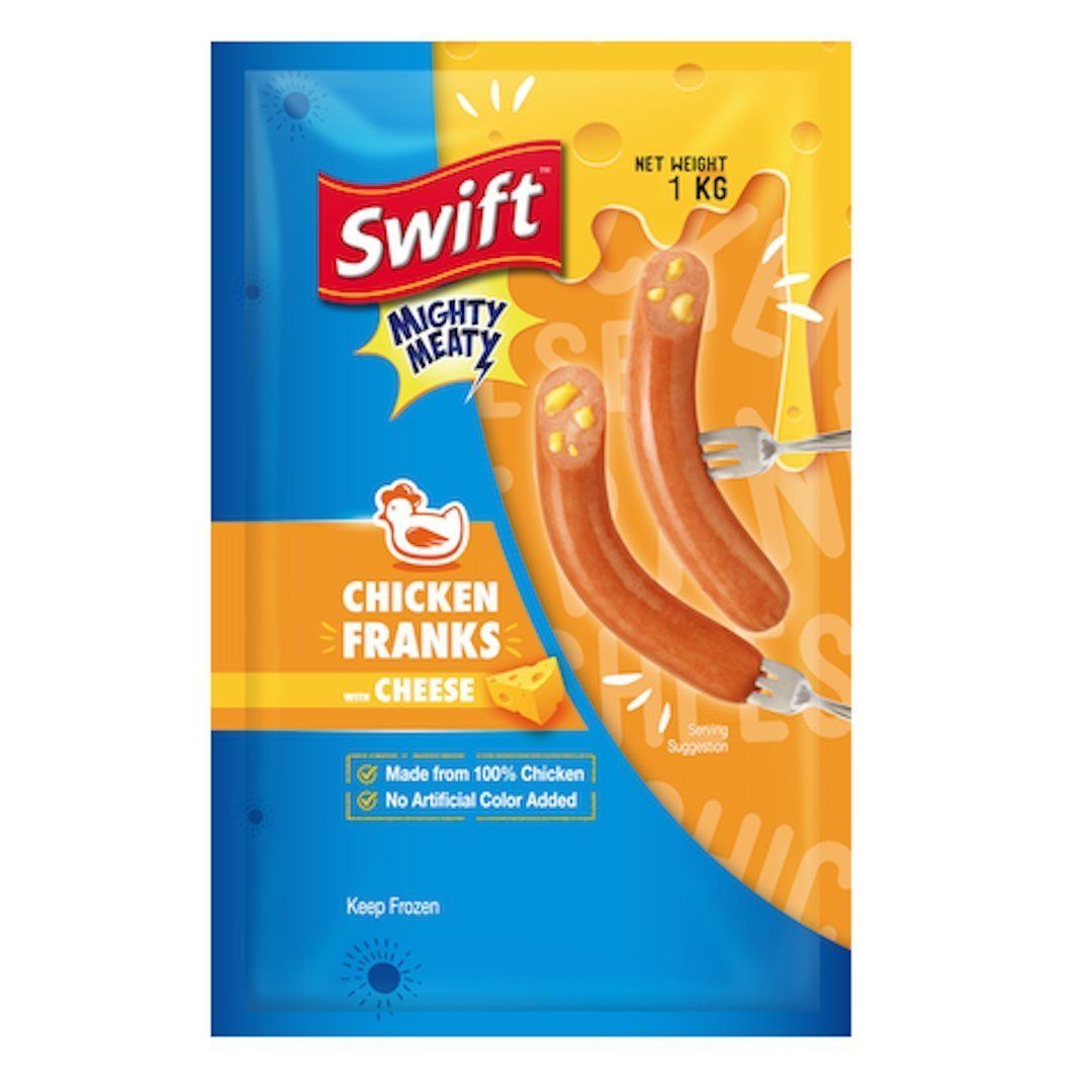 Swift Chicken Franks with Cheese | Pacific Bay